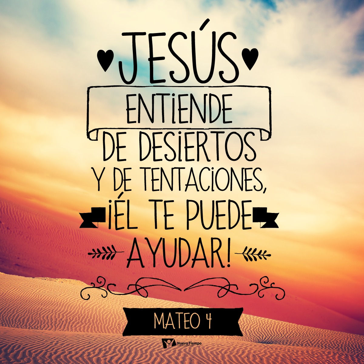 Tentación de Jesús - Mateo 4 | Reavivados por su Palabra - Nuevo Tiempo